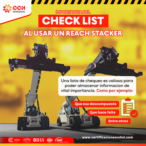 Curso de Reach Stacker