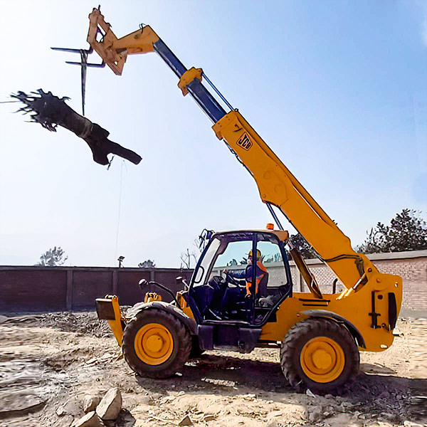 curso de operador de Telehandler