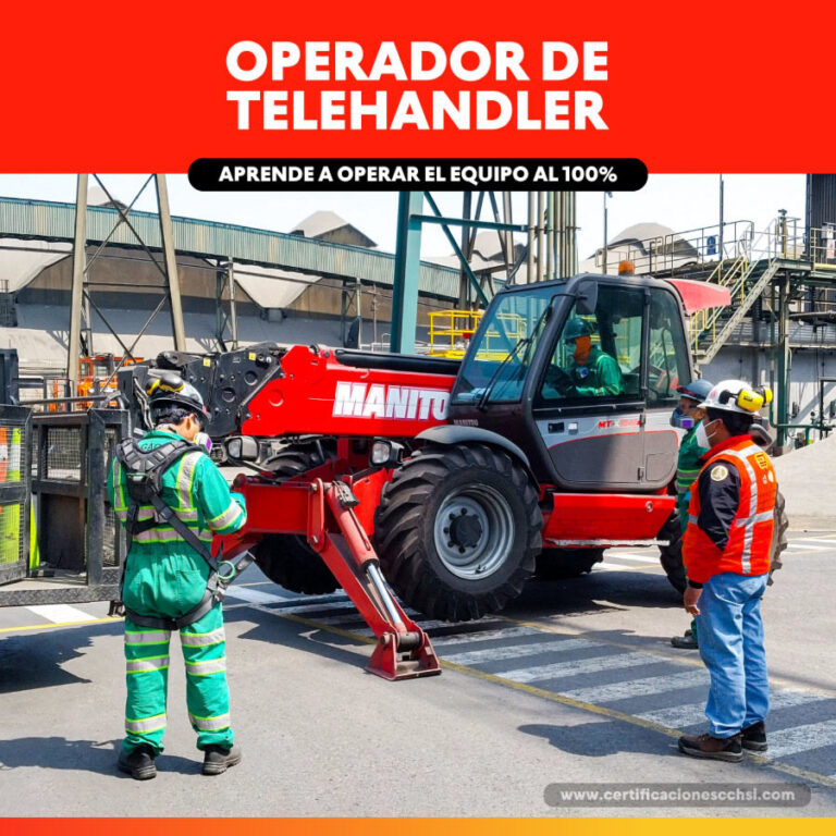 curso de operador de Telehandler